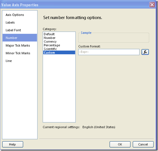 SQL Server Reporting Services Chart – Custom Y Axis Label